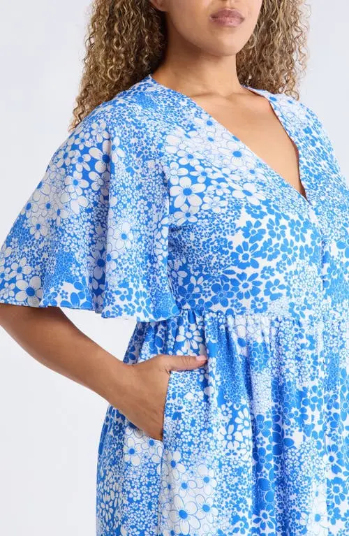 SUGARLIPS Floral Maxi Dress