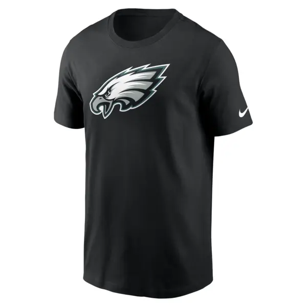 Nike Philadelphia Eagles Logo Essential Nfl T-shirt - Black