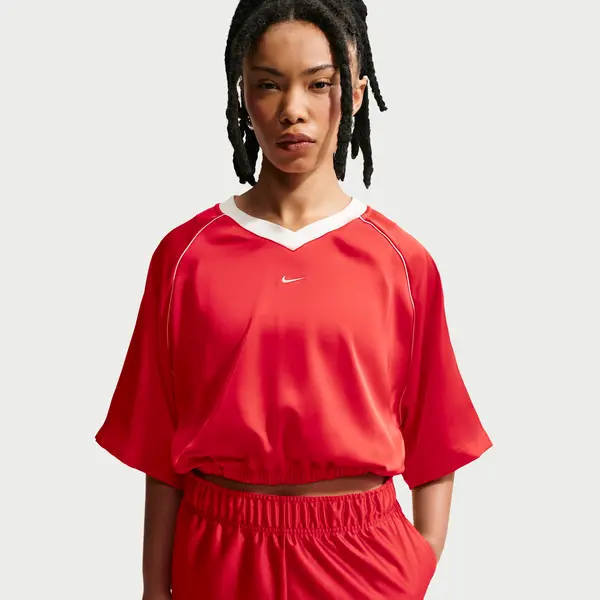 Nike Oversized Satin Top