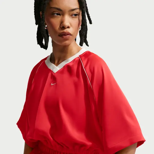Nike Oversized Satin Top