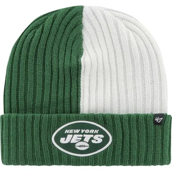 '47 47 New York Jets Fracture Cuffed Knit Hat