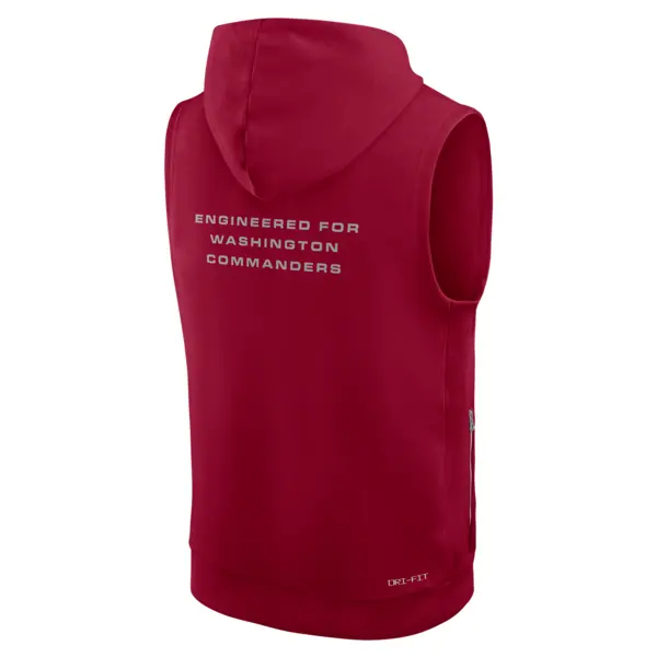 Nike Washington Commanders Sleeveless Pullover Hoodie