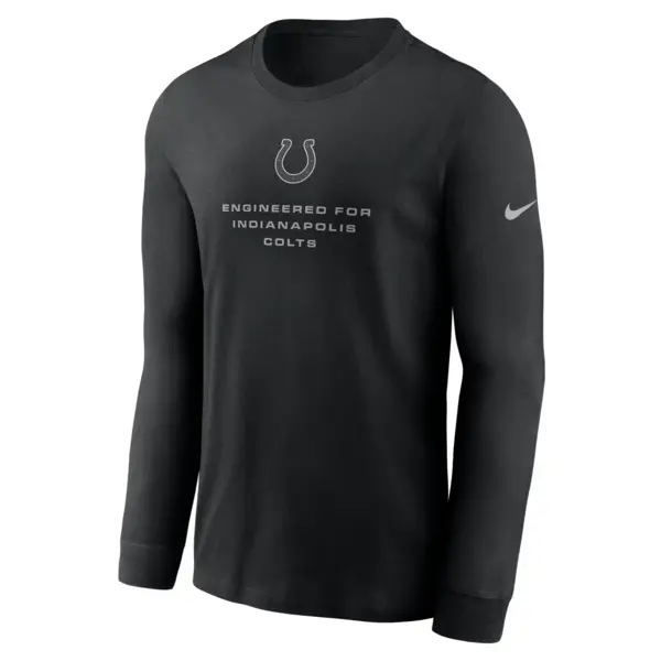 Nike Indianapolis Colts Long-sleeve T-shirt - Black