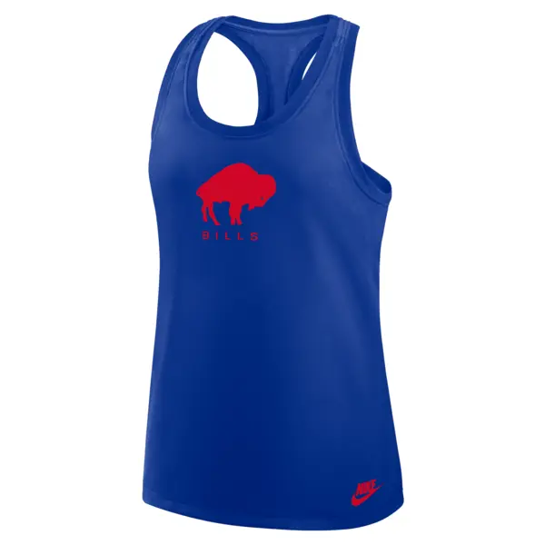 Nike Buffalo Bills Dri-fit Nfl Racerback Tank Top - Blue