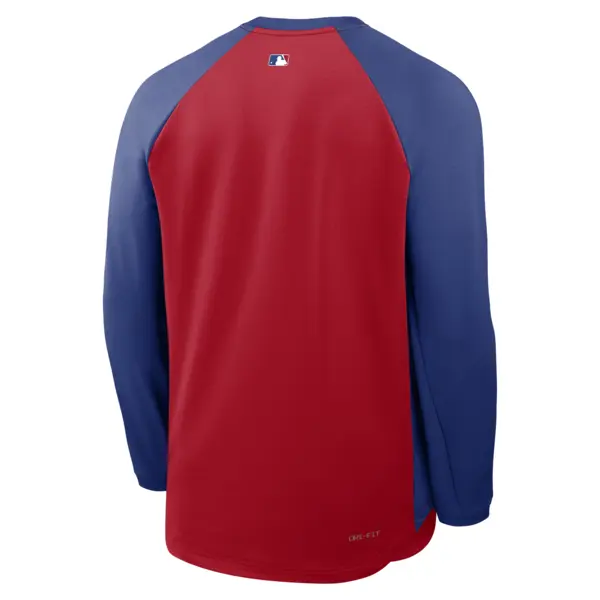 Nike Chicago Cubs Authentic Collection Dri-fit Pullover Crew