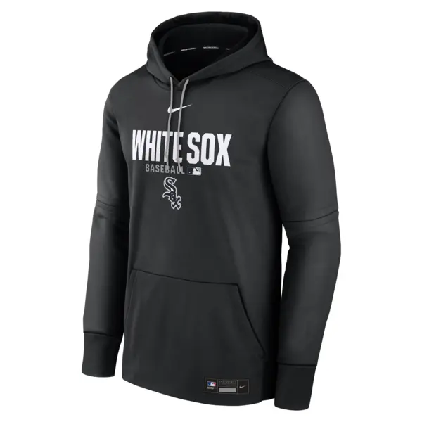 Nike Chicago White Sox Authentic Collection Therma Mlb Pullover Hoodie