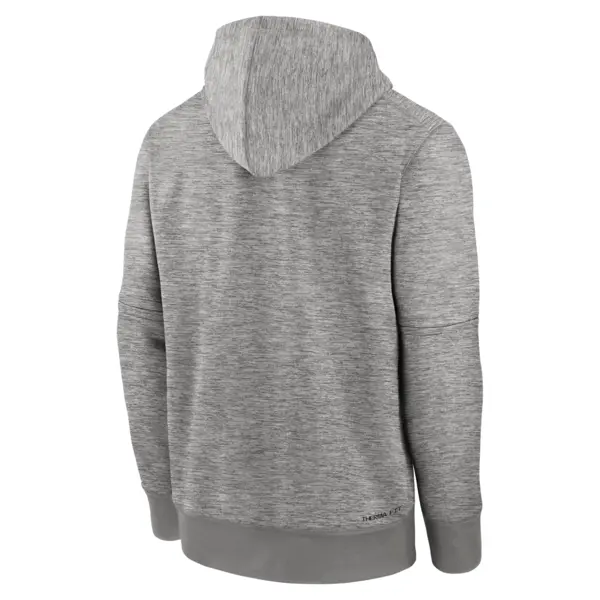 Nike Los Angeles Dodgers Authentic Collection Pullover Hoodie - Grey