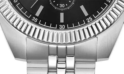 Dkny Chronograph Stainless Steel Watch - Black/silver
