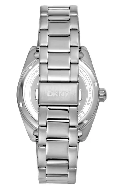 Dkny Day Date Bracelet Watch - Gray