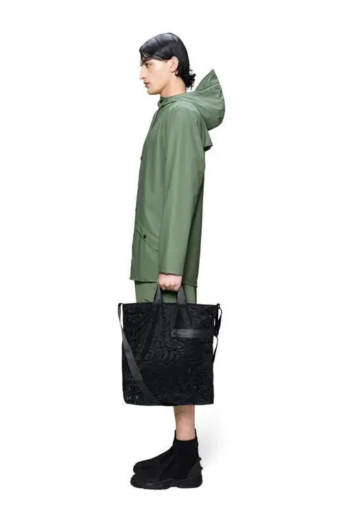 Rains Dash Waterproof Coated Canvas Tote - Amp