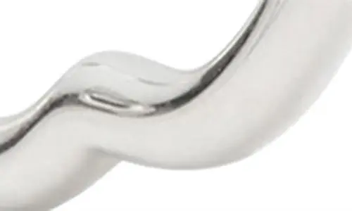 Kate Spade New York Wave Hoop Earrings - Silver