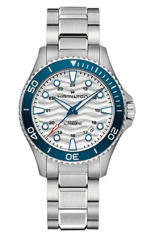 Hamilton Khaki Navy Scuba Automatic Watch - White/stainless Steel