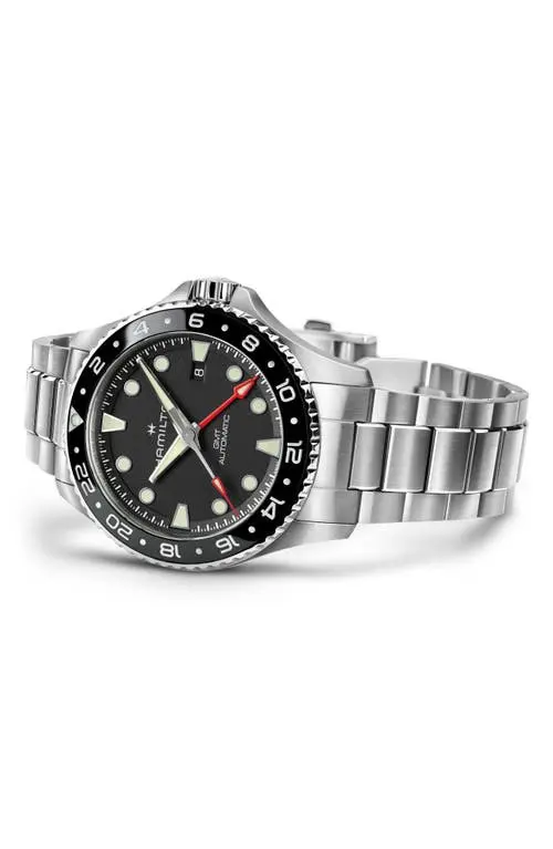 Hamilton Khaki Navy Scuba Gmt Automatic Bracelet Watch