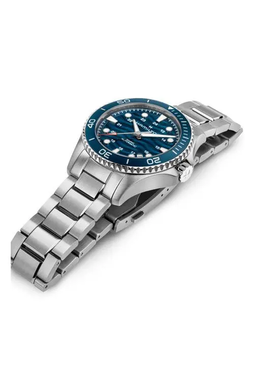 Hamilton Khaki Navy Scuba Automatic Bracelet Watch - Blue
