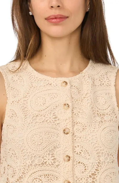 CECE DUPRAZ Crochet Vest