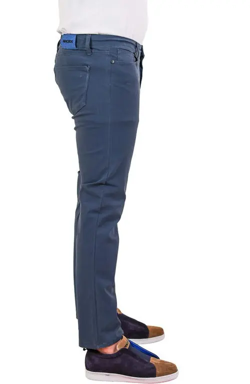 MACEOO Marthyr Stretch Trousers - Blue