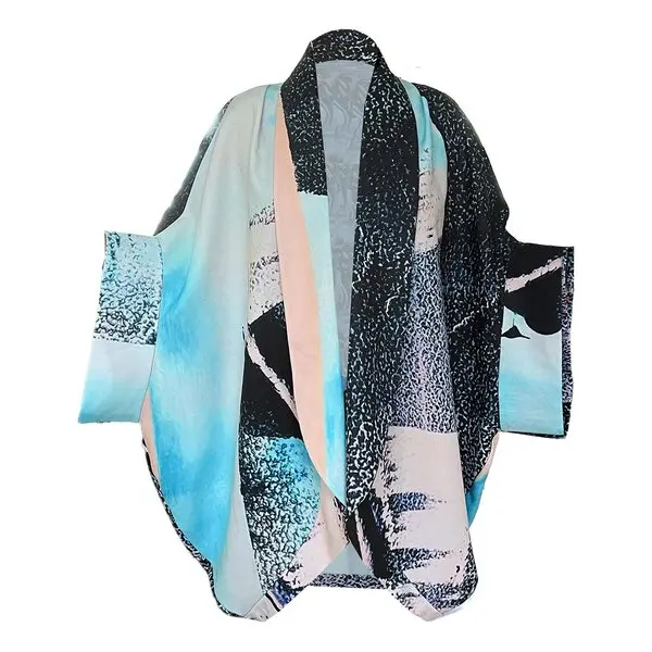 MAXJENNY Printed Art Kaftan