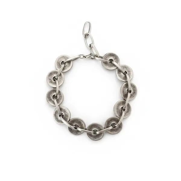 BY VIRGO Nox Link Bracelet - Silver