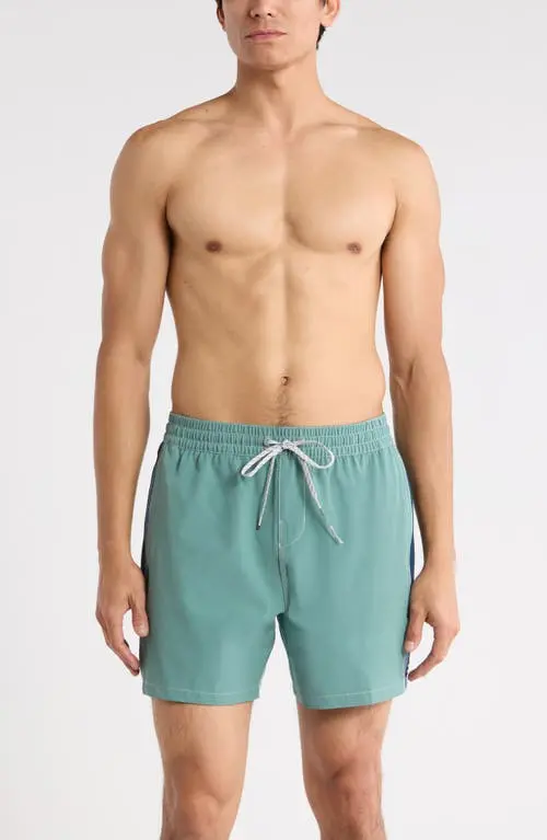 BILLABONG Dbah Panel Loopback Swim Trunks - Deep Sea