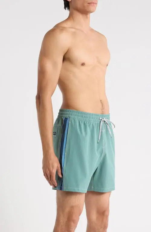 BILLABONG Dbah Panel Loopback Swim Trunks - Deep Sea