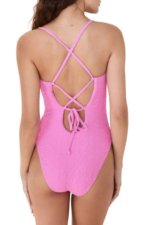 ANDIE Fiji Lace-up Back One-piece Swimsuit