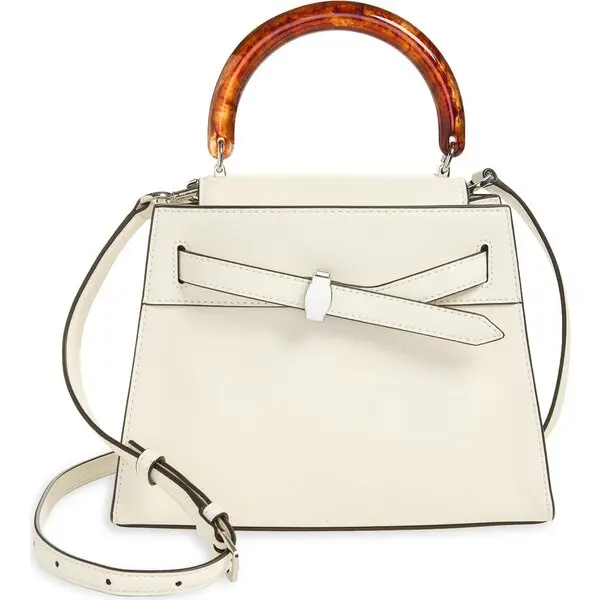 Veronica Beard Dash Top Handle Bag - Off White