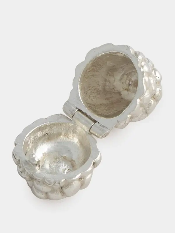 LEITÃO &AMP; IRMÃO Leitão & Irmão Blackberry Trinket Box In Sterling