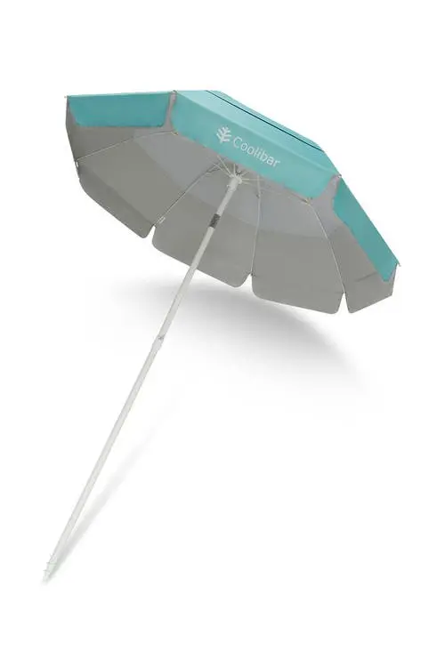 Coolibar Intego Beach Umbrella - Coolibar Blue