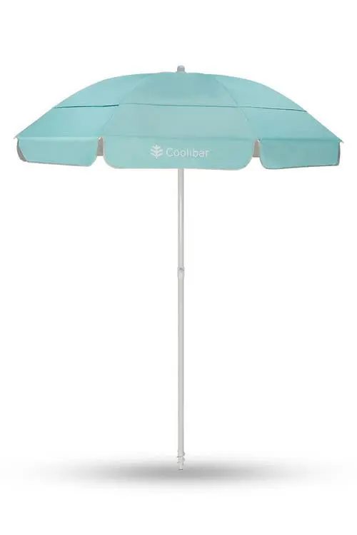 Coolibar Intego Beach Umbrella - Coolibar Blue