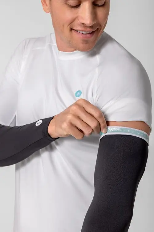 Coolibar Maxshield Performance Arm Sleeves - Black