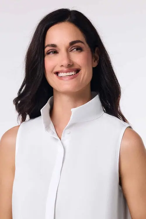Coolibar Silverlakes Sleeveless Upf 50+ Sun Protection Dress - White
