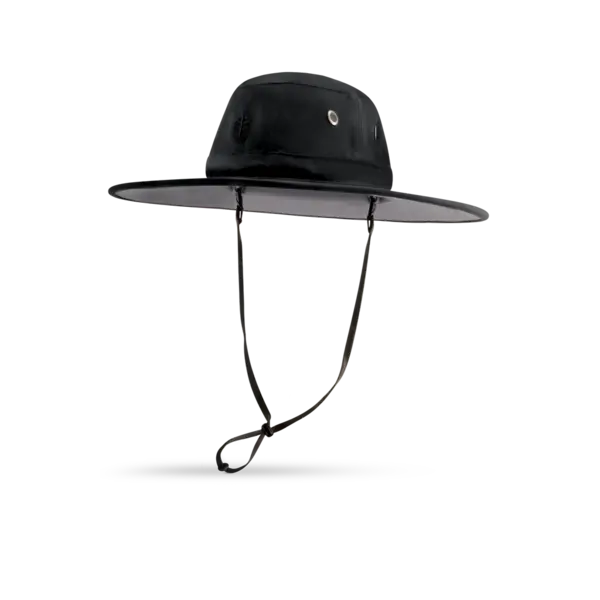 Coolibar Leo Shapeable Wide Brim Sun Hat Upf 50 - Black