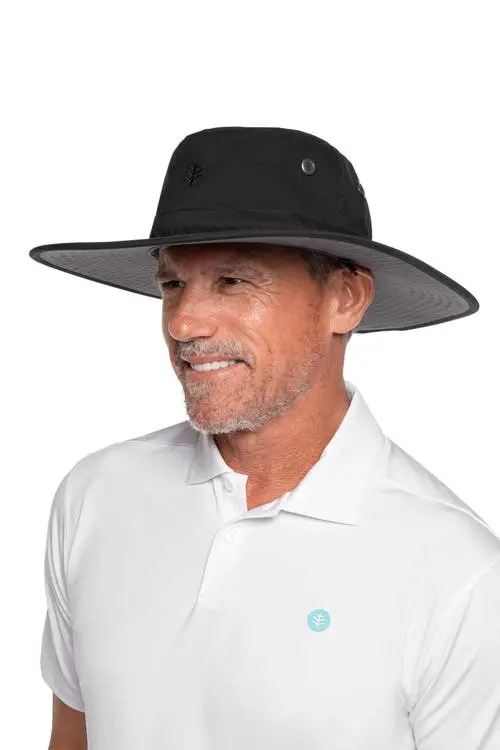 Coolibar Leo Shapeable Wide Brim Sun Hat