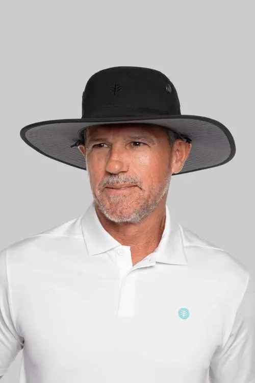 Coolibar Leo Shapeable Wide Brim Sun Hat Upf 50
