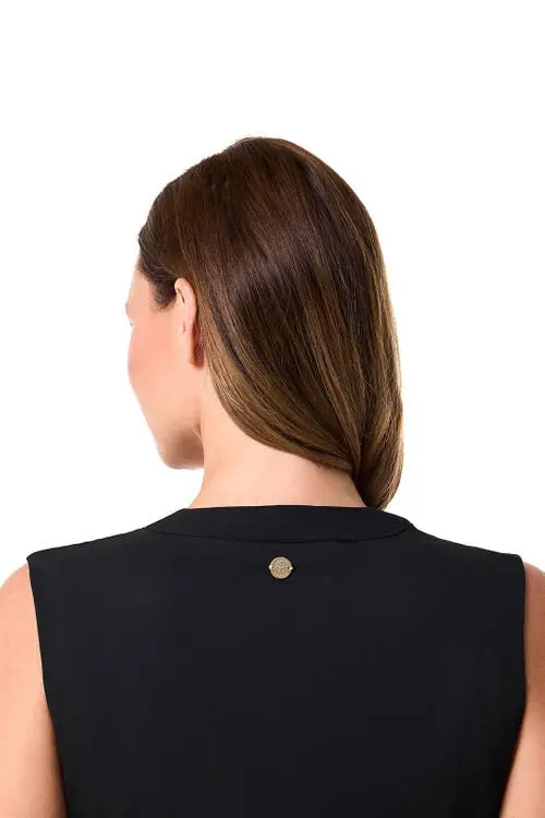 Coolibar Upf 50+ Monroe Dress With V-neck And Hankerchief Hem