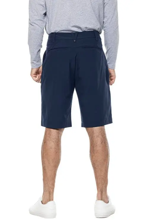 Coolibar Upf 50+ Trek Hybrid Shorts - Navy