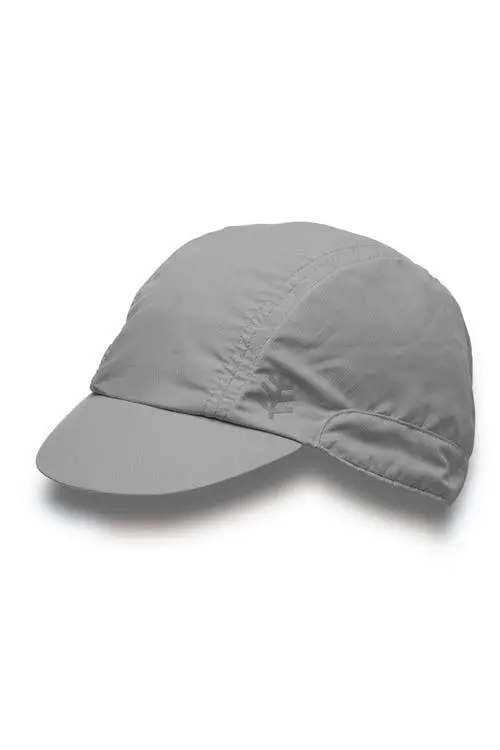 Coolibar South Point Cycling Cap - Slate