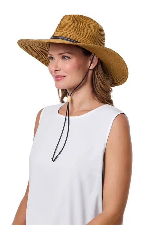Coolibar Sun Hat With Upf 50+ Protection And Chin Cord