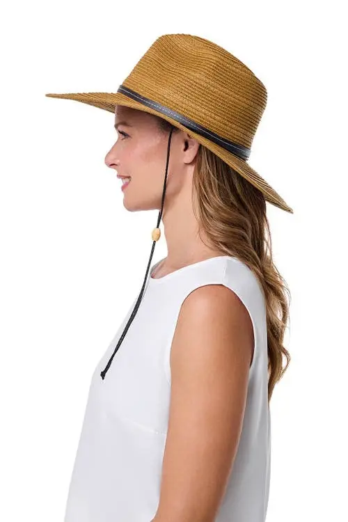 Coolibar Sun Hat With Upf 50+ Protection And Chin Cord