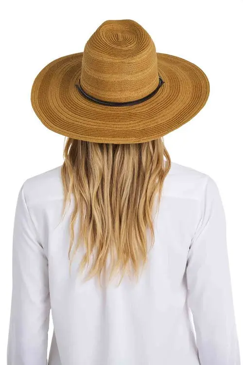 Coolibar Tempe Sun Hat With Chin Cord - Tan