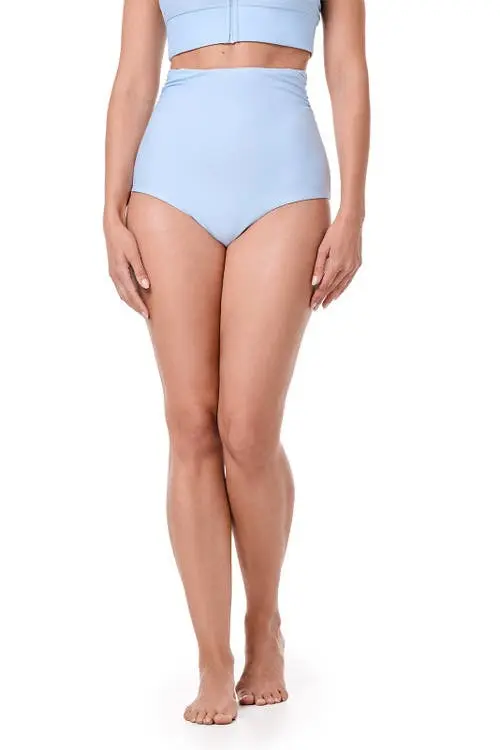 Coolibar Golden Isles Ultra High Rise Swim Bottoms - Skyride