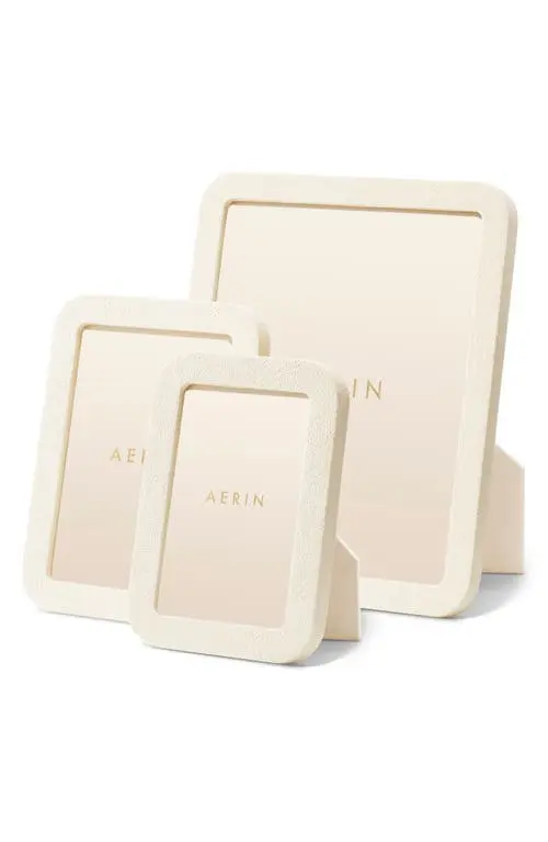 Aerin Classic Faux Shagreen Frame