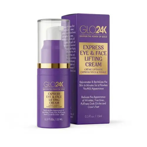 GLO24K Express Eye & Face Lifting Cream - Na