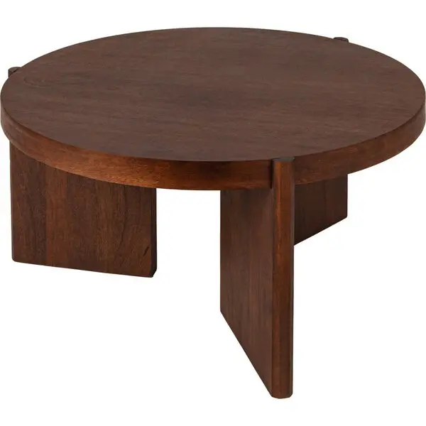 OLIVE GROVE Round Coffee Table - Brown