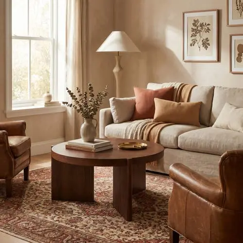 OLIVE GROVE Round Coffee Table