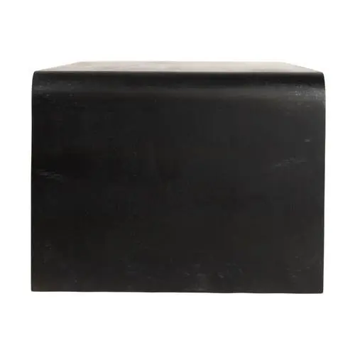 OLIVE GROVE Waterfall Edge Coffee Table - Black