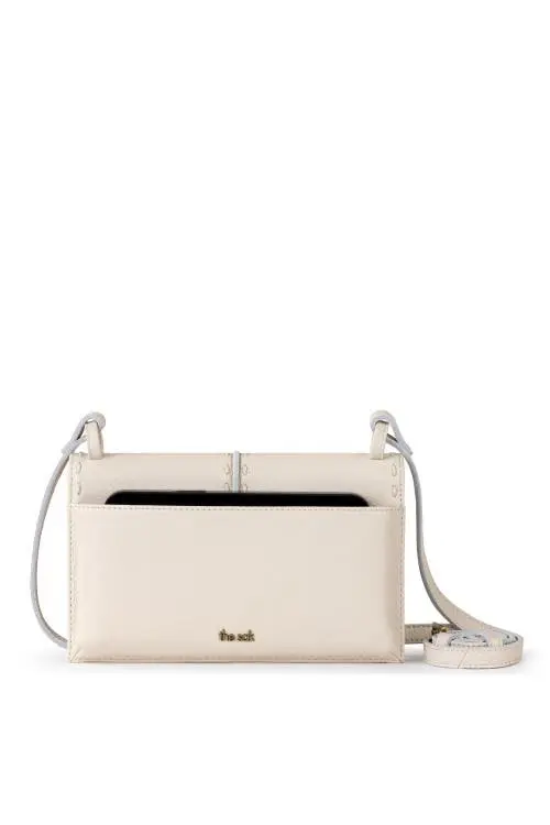 THE SAK Los Feliz Leather Phone Wallet - Stone