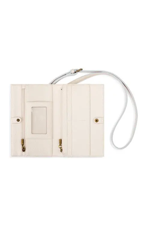 THE SAK Los Feliz Leather Phone Wallet - Stone