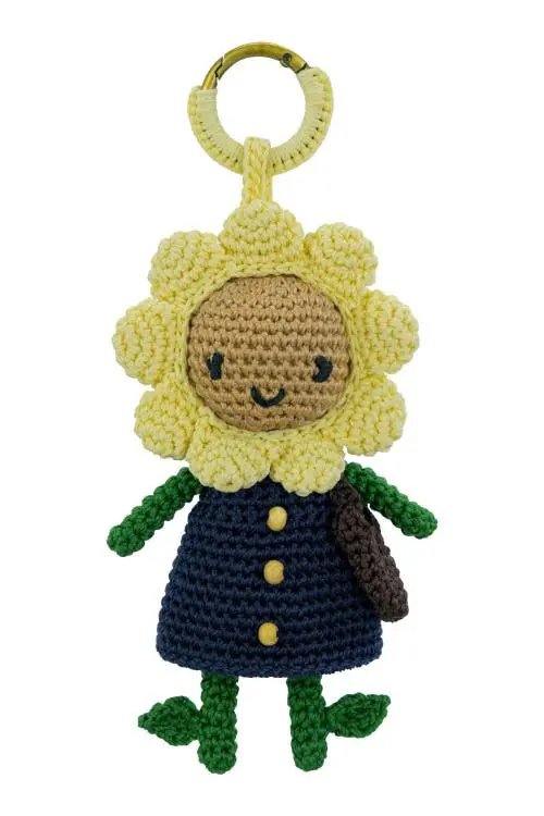 THE SAK Sunbudz Sunflower Dangle Keychain - Bloomee