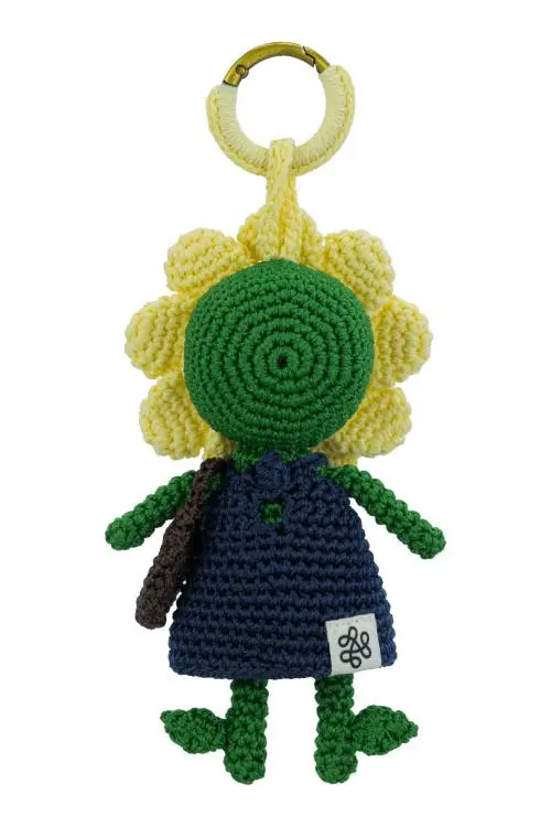 THE SAK Sunbudz Sunflower Dangle Keychain